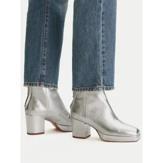 Balagan Stiefeletten Balagan Elton Silberfarben