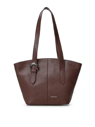 Coccinelle Sac Port&eacute; &Eacute;paule - Rouge Brun