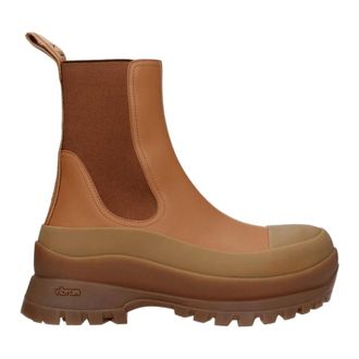 Stella McCartney Braune Leder Stiefeletten - - Shoes - Damen - Braun - 38 EU