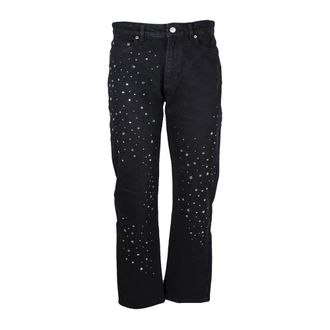 Chiara Ferragni Strass Hosen Galaxy - - Trousers - Damen - Schwarzk - W26