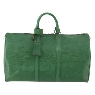 Louis Vuitton unisex, Pre-owned, Vert, Taille: ONE Size Sac Keepall Pre-owned