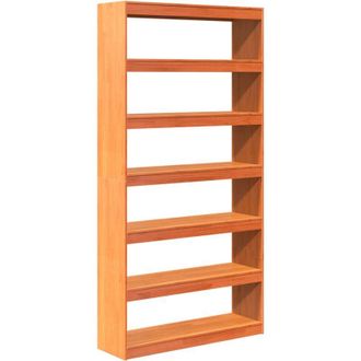 vidaXL vidaXL B&uuml;cherregal/Raumteiler 100x30x199,5 cm Massivholz Kiefer