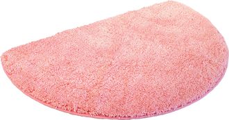 Mesana Mesana J-10005/103 Rose Duschmatte, Mikrofaser, 50x80 cm halbrund