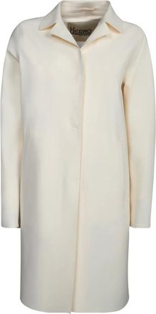 Herno Femme, Manteaux, Blanc, Taille: 34 FR Manteau en PEF First-Act