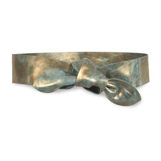 Cortana Geknoteter Lederg&uuml;rtel - - Accessories - Damen - Blau - M