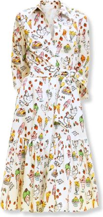 Alessandro Enriquez Femme, Robes, Multicolore, Taille: 40 FR Chemisier Dress