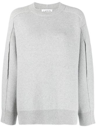Lanvin pull à col rond - Gris