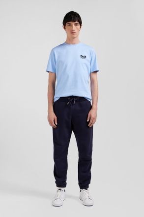 Eden Park T-shirt Manches Courtes Ciel Embl&egrave;me Tissu Cravate Coupe Regular