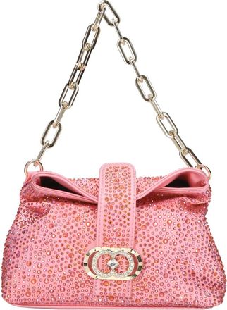 La Carrie Femme, Sacs, Rose, Taille: ONE Size Night Edition Sac en satin et strass
