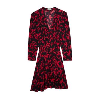 Zadig&Voltaire Robe Rogers Soft Ikat - Femme - Robes - Multicolore - Taille: 38 FR