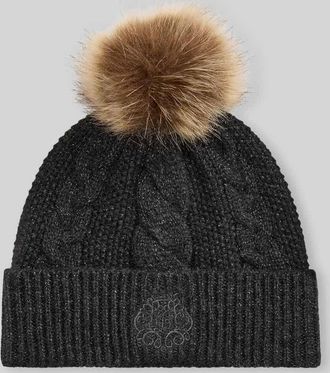 Lauren Ralph Lauren M&uuml;tze mit Fellbommel