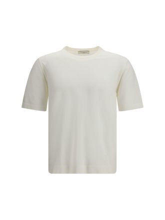PIACENZA 1733 Cotton Crewneck T-Shirt - White