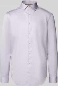 Jake*s Slim Fit Business-Hemd mit Kentkragen