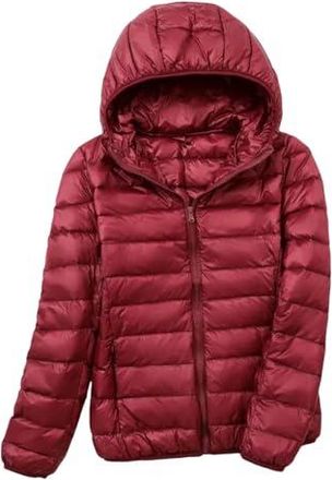 Generic Doudounes pour femmes, Doudounes pour femmes, Doudounes dhiver à manches longues avec fermeture éclair - Doudoune matelassée pliable Vêtements portabl