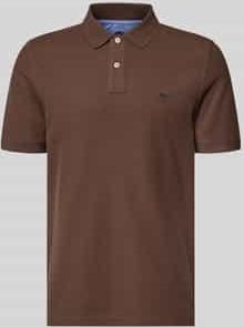 Fynch-Hatton Regular Fit Poloshirt mit Logo-Stitching