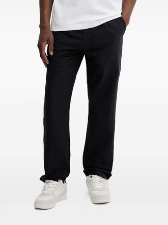 Marc O'Polo pantalon à taille élastiquée - Bleu