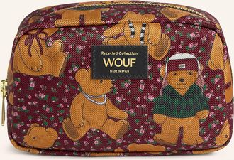 Wouf Wouf Kosmetiktasche Cozy rot