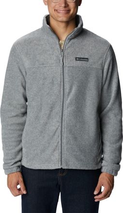Columbia Herren steens mountain 2.0 Fleecejacke Mit Durchgehendem Reißverschluss, Light Grey Heather, L EU