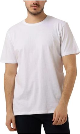 Selected Herren Polo & T-shirt O-neck Tee - - Tops - Herren - Wei&szlig; - L