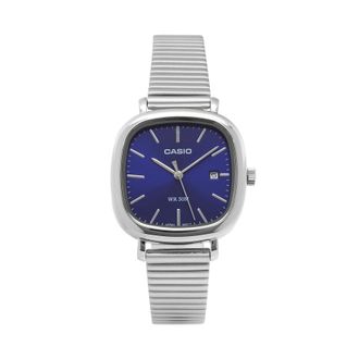 Casio Uhr Casio LTP-B166D-2AVEF Silberfarben