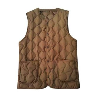 Generic Gilet sans Manche Femme Gilet Femme D&eacute;contract&eacute; Quotidien Ville Int&eacute;rieur Moelleux Col Ras - Id&eacute;al pour Superposition Urbaine Hiver