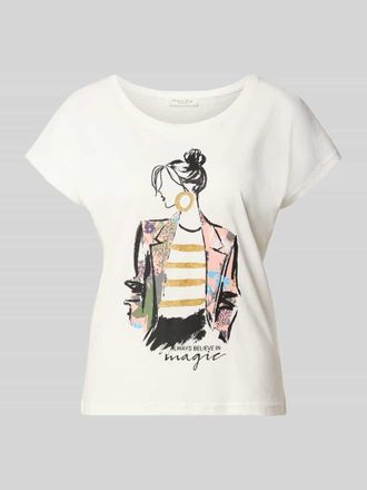 Christian Berg T-Shirt mit Motiv- und Statement-Print