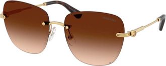 Swarovski Femme, Accessoires, Jaune, Taille: 58 MM 7043 Lunettes de soleil