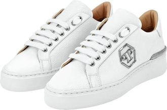Philipp Plein Low-Top Sneaker - Sneaker Monogram - Gr. 37 (EU) - in Weiß - für Damen