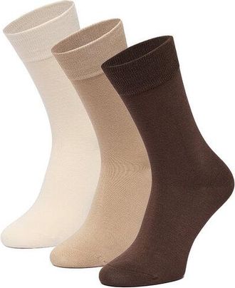 Gino Rossi Lange Socken CEO_AS_GR_01_W_AW26 (3-PACK). Beige