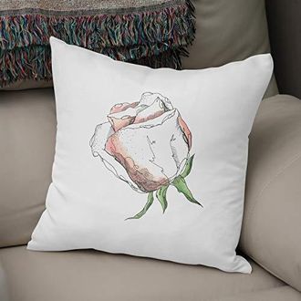 Bonamaison Le Jardin du Lin Kissen Zierkissenbezug Kissenbezug, Weich Bequem, F&uuml;r Zuhause Autos B&uuml;ro Sofa Wohnzimmer Couch Schlafzimmer Dekor, 43x43 Cm - Entworf