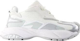 Versace Low-Top Sneaker - Low Top Sneakers - Leather - White - Gr. 42 (EU) - in Wei&szlig; - f&uuml;r Damen