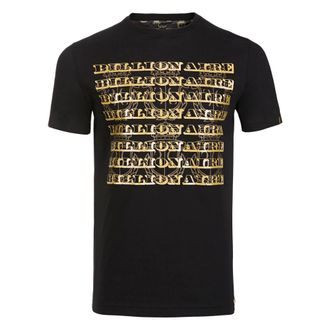 Billionaire Boys Club Homme, Tops, Noir, Taille: XS Caleb Round Neck T-Shirt