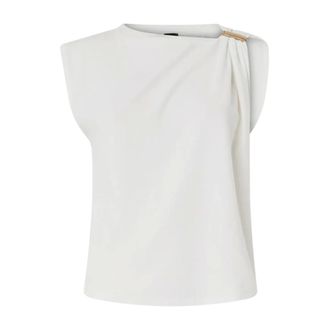 Pinko Pinko, Femme, Tops, Blanc, Taille: 38 FR Melody Top