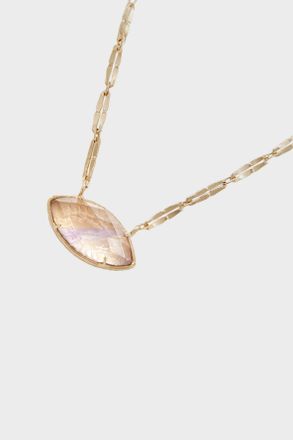 Gerard Darel Collier sautoir avec une pierre - KHEOPS - Or