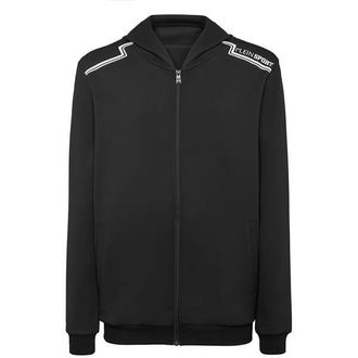 Plein Sport Herren Kapuzensweat Sweatjacke mit Kapuze