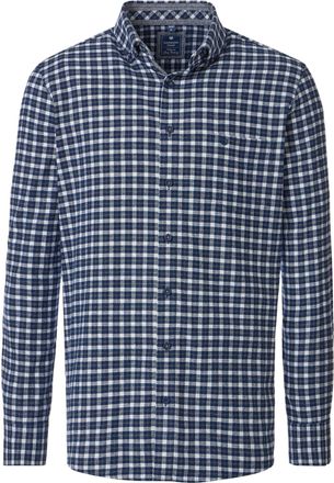 Redmond Comfort Fit - Herren Flanell Freizeithemd (252105111), Gr&ouml;&szlig;e:3XL, Farbe:Blau(100)