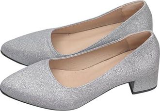 Generic Nouveaut&eacute; printani&egrave;re : &eacute;dition cor&eacute;enne - Talon plat, pointu, &eacute;pais, talon moyen, style de v&ecirc;tements dext&eacute;rieur polyvalents, chaussures &agrave; talons haut