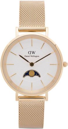 Daniel Wellington Petite Lune Evergold 32mm - Weiß