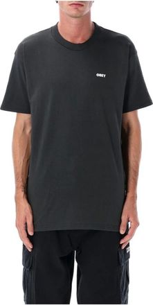 Obey Homme, Tops, Noir, Taille: S Classic Logo T-Shirt