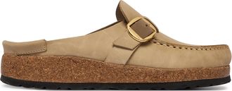 Birkenstock Pantoletten Birkenstock Buckley 1030443 Beige