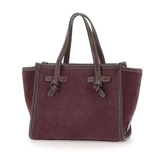 Gianni Chiarini Femme, Sacs, Violet, Taille: ONE Size Miss Marcella Suede Handbag