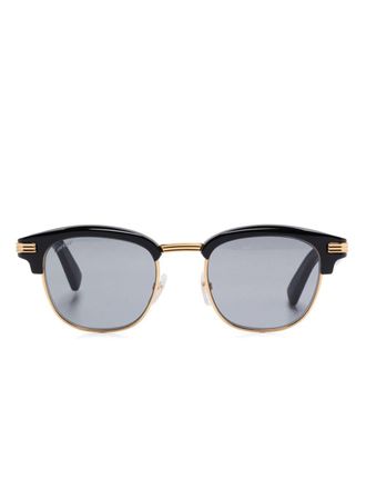 Cartier lunettes de soleil CT0496S - Noir