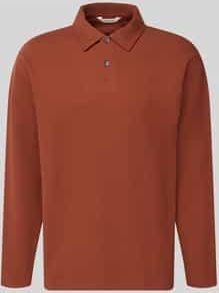 Selected Relaxed Fit Poloshirt aus Baumwoll-Mix Modell AIDEN