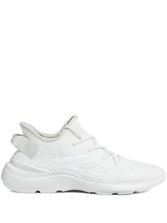 Dsquared2 baskets à logo embossé - Blanc