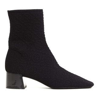 Tory Burch T Monogram Stretch Stiefelette - - Shoes - Damen - Schwarzk - 41 EU