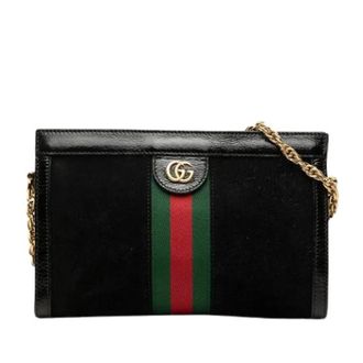 Gucci Pre-owned Ophidia Umh&auml;ngetasche - - Pre-owned - Damen - Schwarzk - ONE SIZE