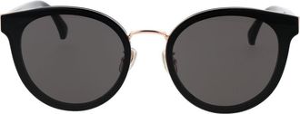 Max Mara Womens Black Acetate Sunglasses