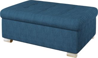 Mirjan24 Hocker Niko groß Sitzhocker Polsterhocker Sitzbank Fußbank Pouf Farbauswahl (Poso 05)