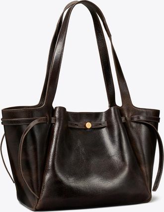 Tory Burch Romy Tote Bag im Used-Look