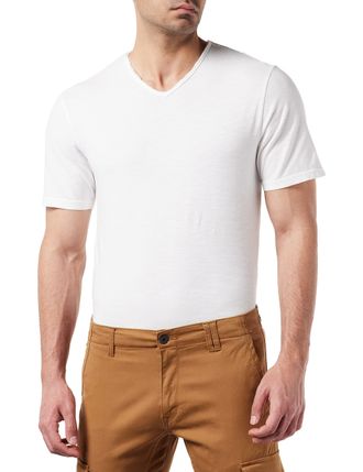 Benetton Herren 3je1j4264 T-Shirt, Optisches Weiß 101, Large